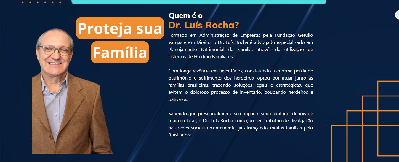 Drº Luís Rocha | Seminário Online de Planejamento Familiar